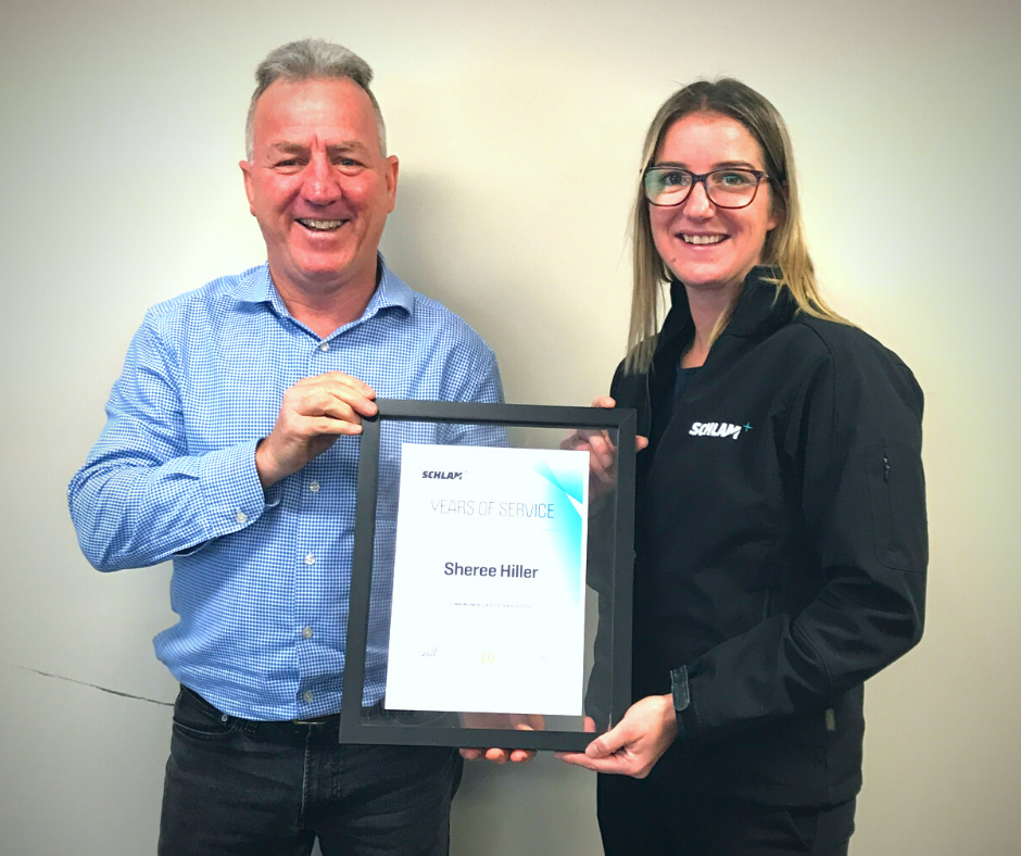 SHEREE CELEBRATES 10 YEARS AT SCHLAM